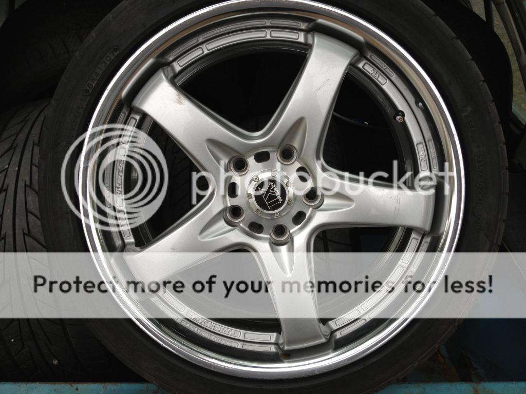 RH Pro Rims 18x8 with 8 tires $500 | VW Vortex - Volkswagen Forum