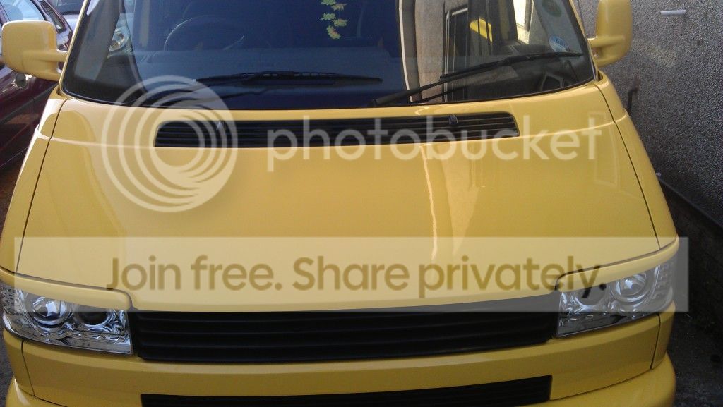 pics of eyebrows with DRLs | VW T4 Forum - VW T5 Forum