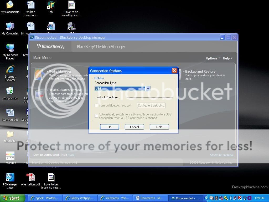 Kết nối Bluetooth giữa BDM4.5 và BB8700, không thực hiện được | Viết ...
