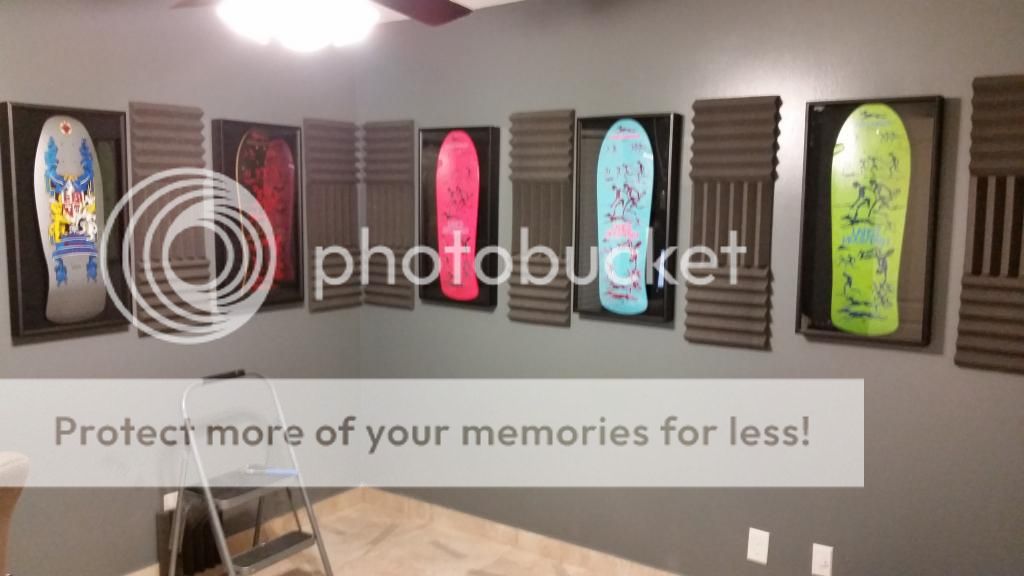 Michael's shadow boxes. — Skate One Forum