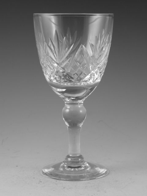 Thomas WEBB Crystal - CHELTENHAM Cut - Wine Glass / Glasses - 5 1/4" | eBay
