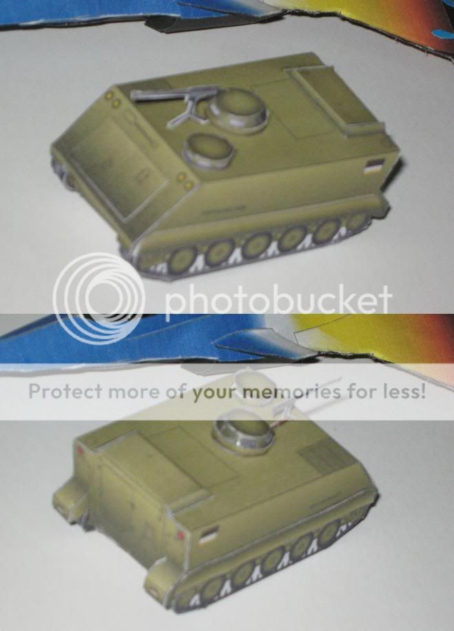 M113 APC Paper Model Photo by JianDaoXiao | Photobucket