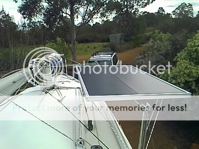 Combined Dinghy Davits Solar Panel Rack? - Page 2 - MacGregorSailors.com